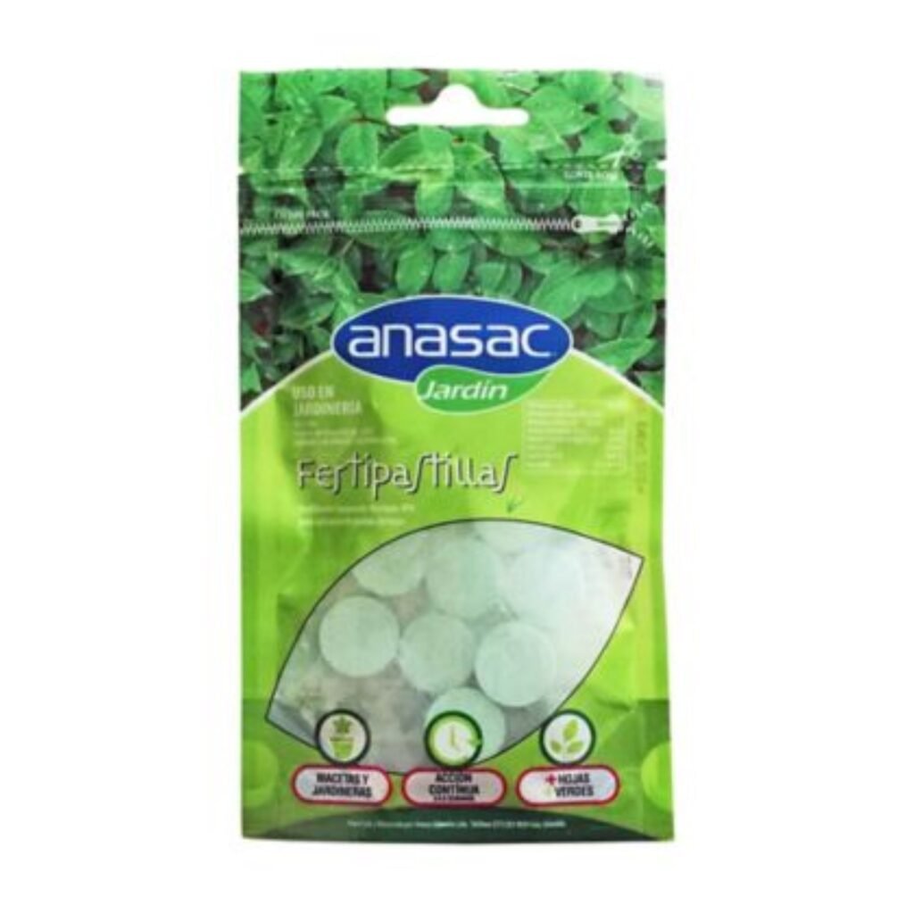 FERTILIZANTE EN PASTILLAS PARA HOJAS FERTIPASTILLAS FOLLAJE DOYPACK (40 ...