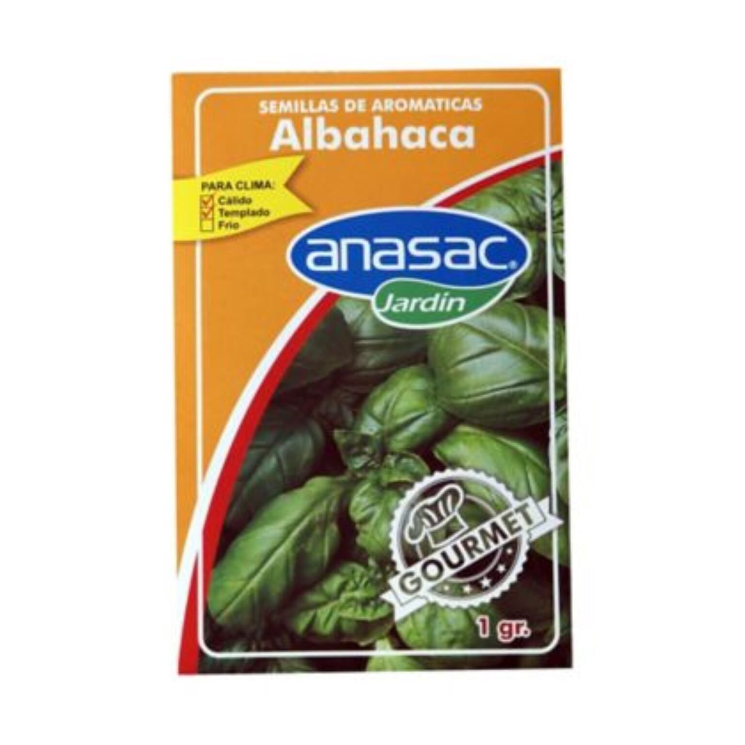 SEMILLAS ALBAHACA (1 GR) - Anasac Ambiental